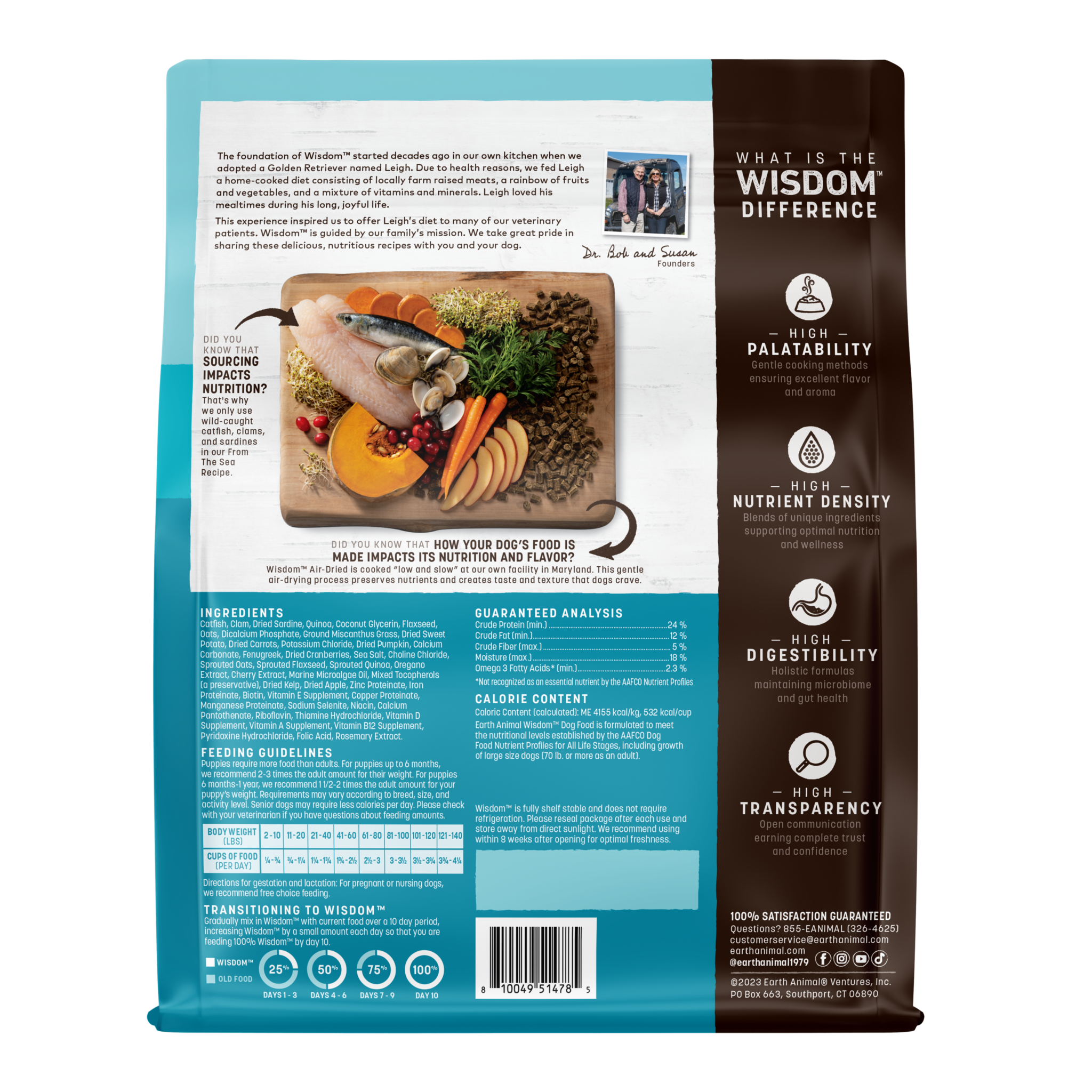 Wisdom™ Air-Dried From the Sea Recipe Dog Food - Earth Animal